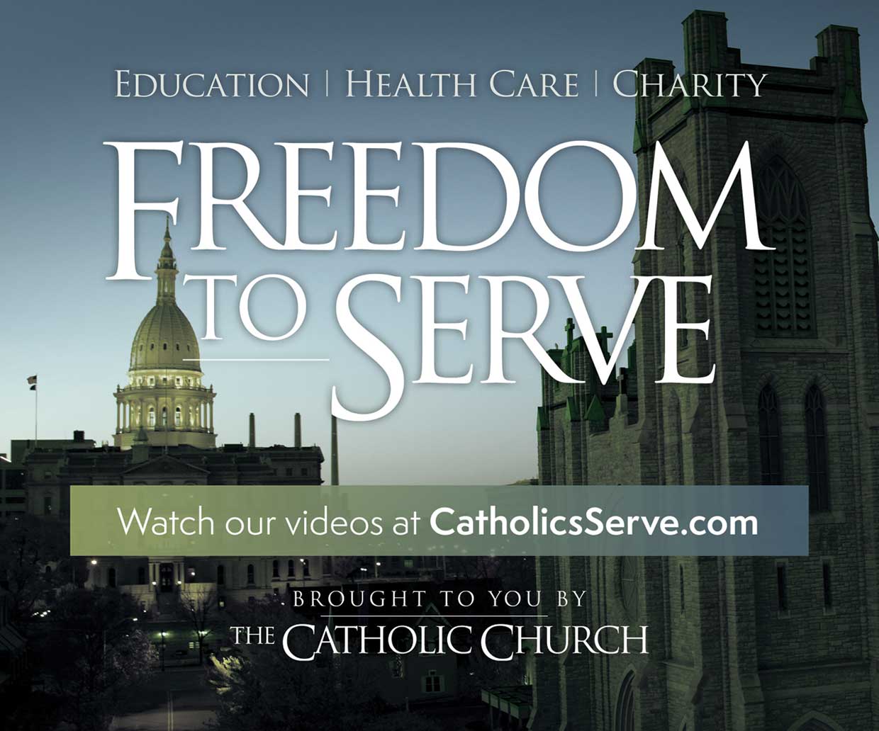 Television Advertising Underway Promoting the Freedom to Serve ...